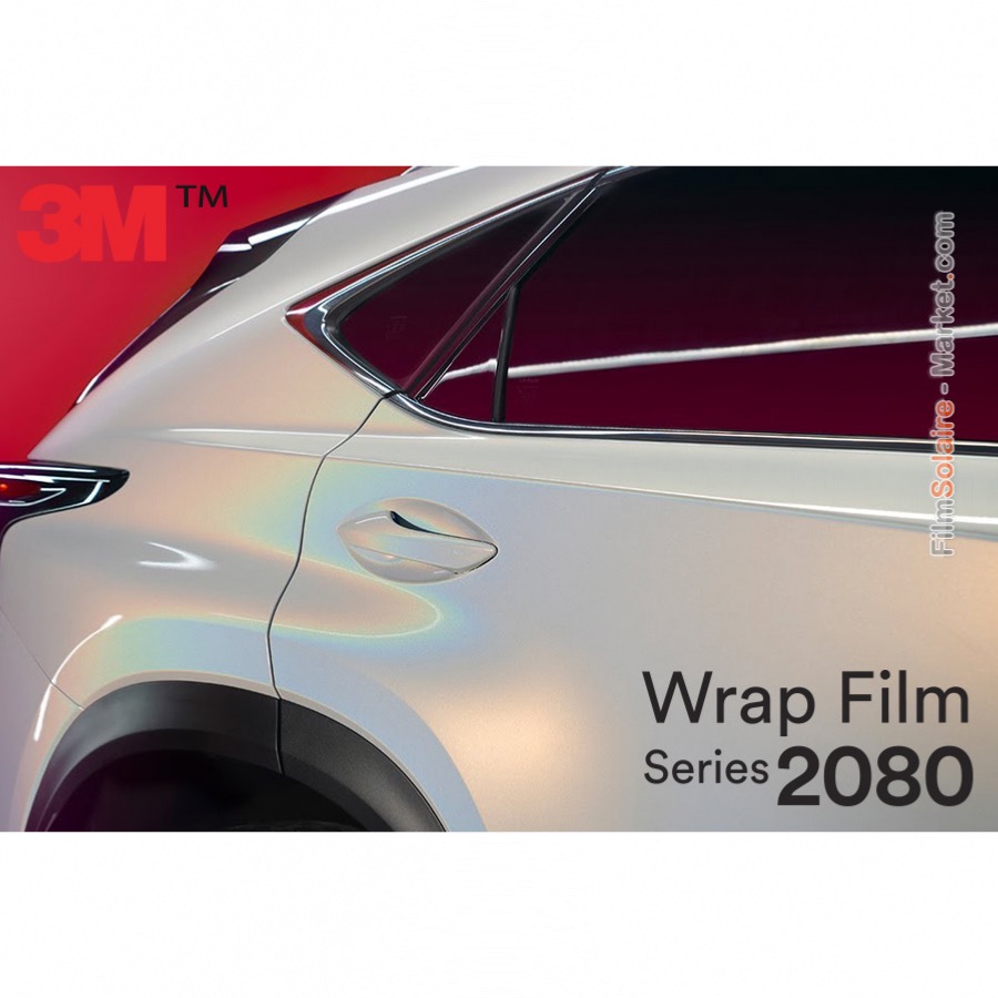 3M 2080 GP280 - Gloss Flip Ghost Pearl. Wrapping Film total covering