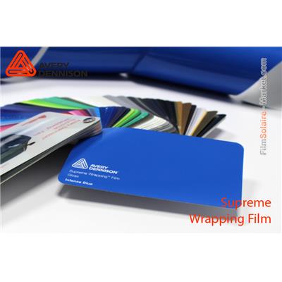 Gloss Intense Blue - Avery Dennison Supreme Wrapping Film - Total ...