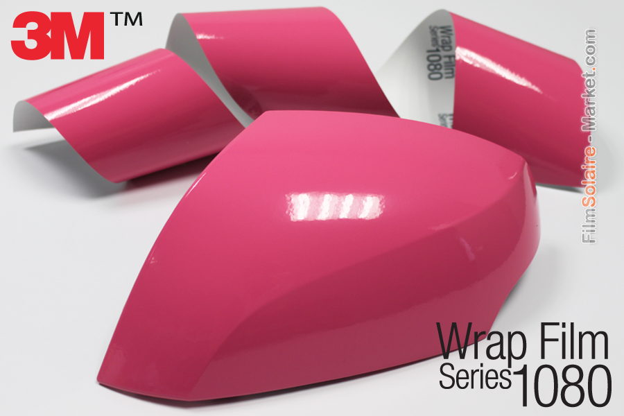 Film total covering - 3M series 1080 Wrap Film Hot Pink Brillant - car ...