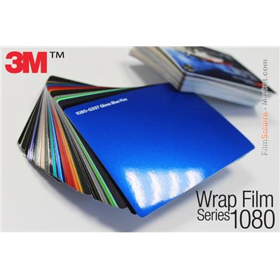 Film total covering - 3M series 1080-G337 Gloss Blue Fire Wrap Film ...