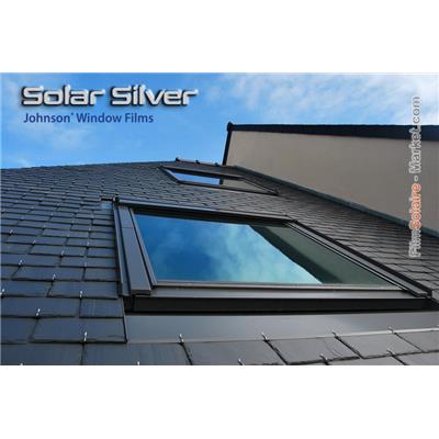Film solaie pour virtages bâtiment Solar Silver