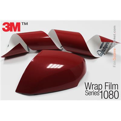 Film total covering - 3M series 1080-G203 Gloss Red Metallic Wrap Film ...