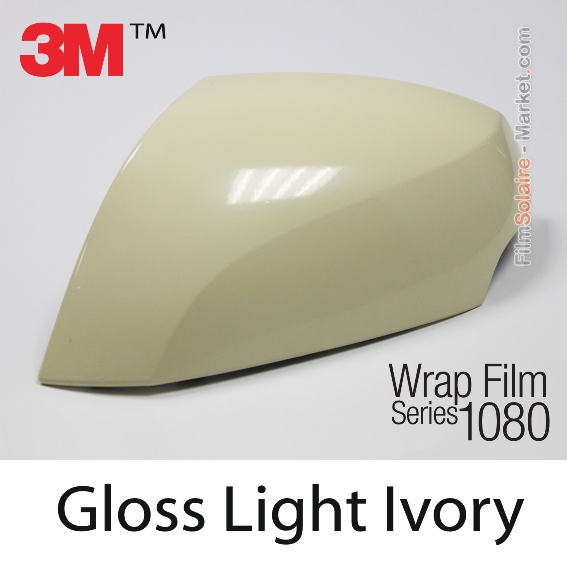 Film total covering - 3M series 1080 Wrap Film Ivoire Clair Brillant ...