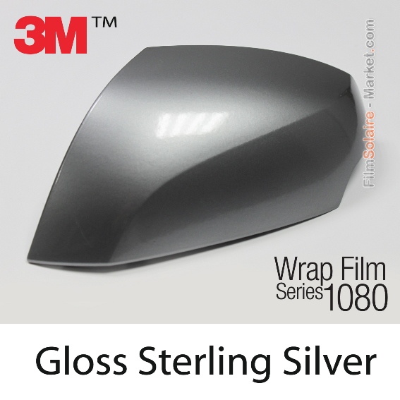 Film total covering - 3M series 1080-G251 Gloss Sterling Silver Wrap ...