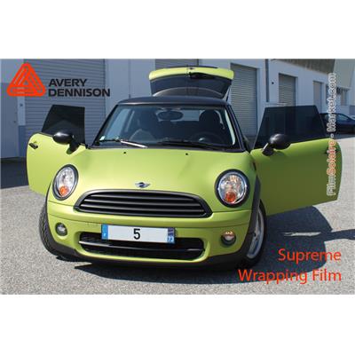Matte Metallic Yellow Green - Avery Dennison Supreme Wrapping Film ...