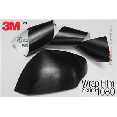 Film total covering - 3M series 1080 BR212 Wrap Film Brushed Black ...
