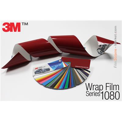 Film total covering - 3M series 1080-G203 Gloss Red Metallic Wrap Film ...